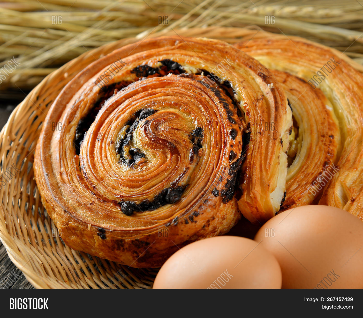 Danish Pastry Isolated Image & Photo (Free Trial) | Bigstock