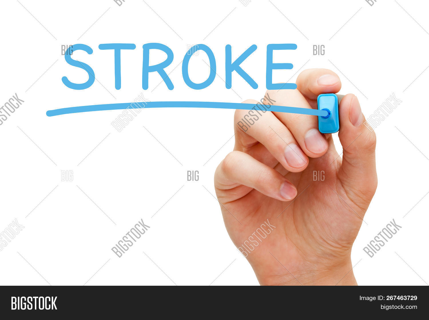 Hand Writing Stroke Image & Photo (Free Trial) | Bigstock