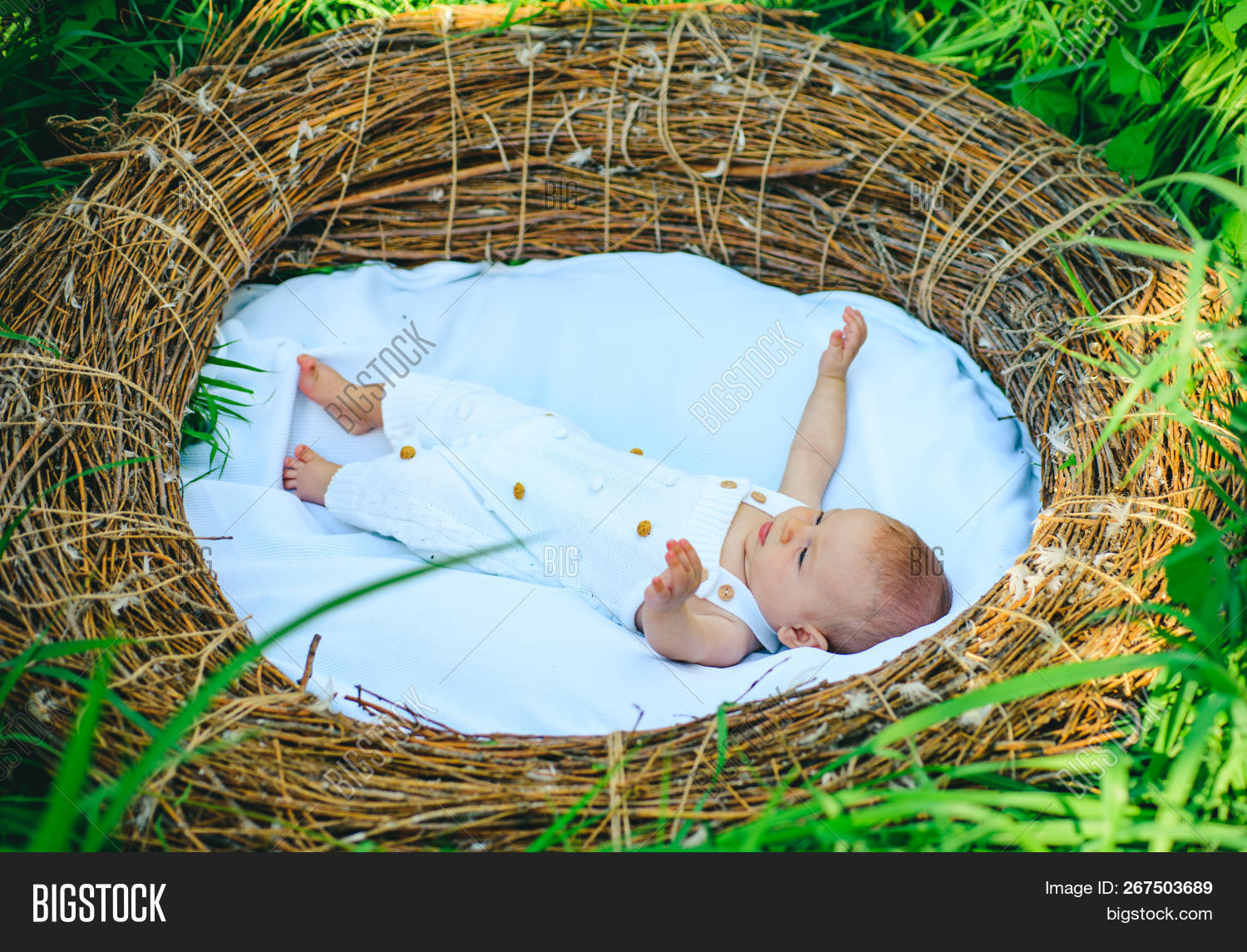 Newborn Baby Enjoy Image & Photo (Free Trial) | Bigstock