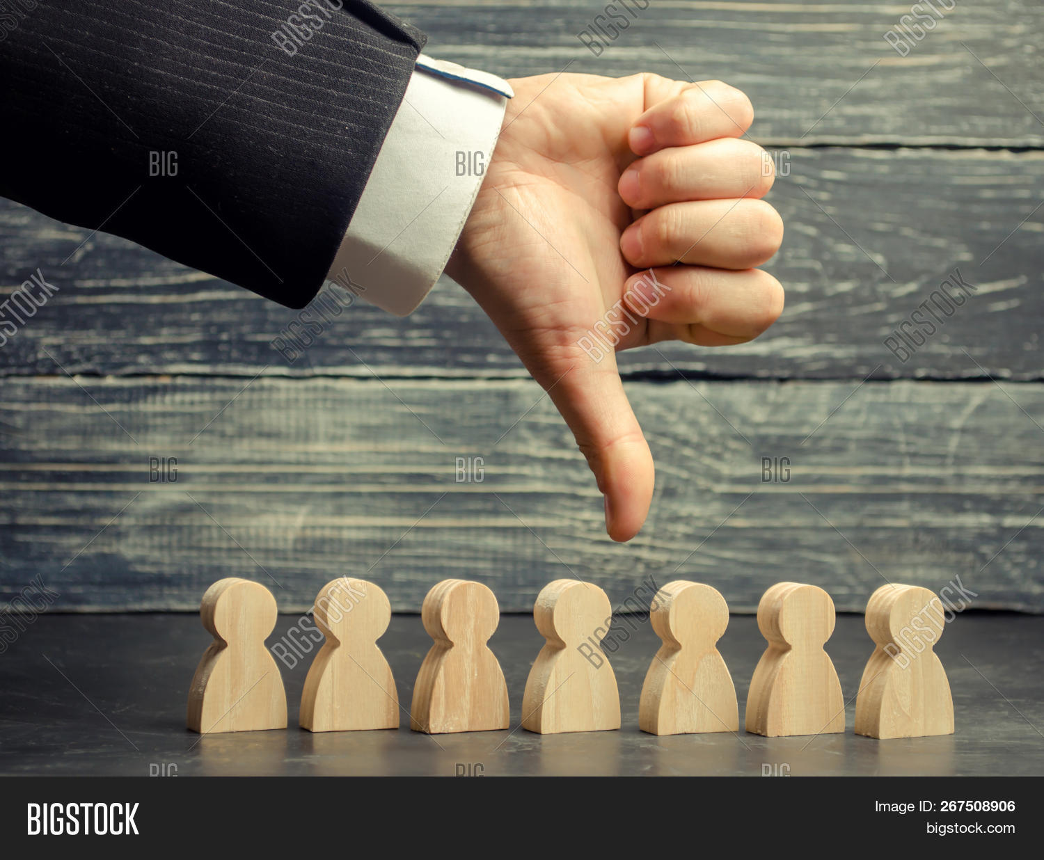 Leader Holds His Image & Photo (Free Trial) | Bigstock