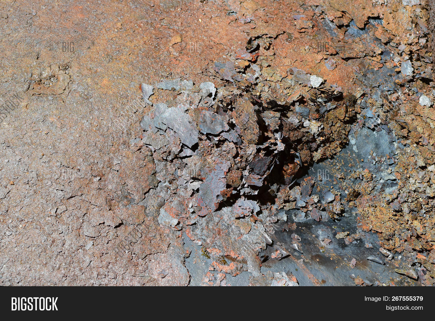 Flakes Rust On Sheet Image & Photo (Free Trial) | Bigstock