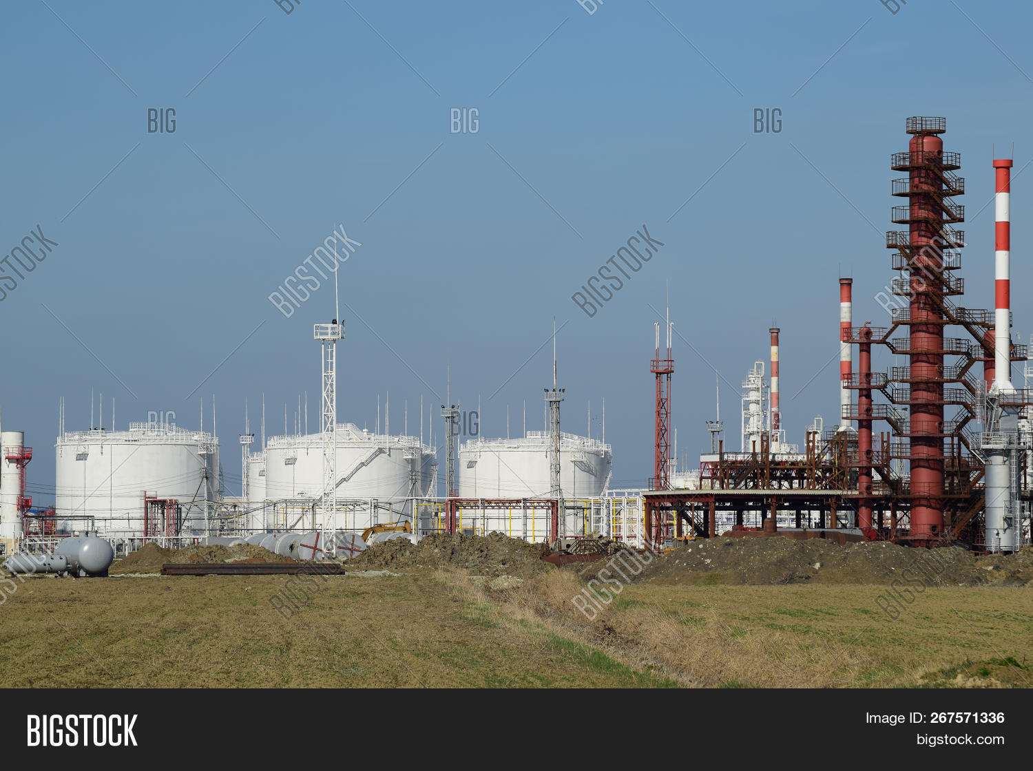 Distillation Columns, Image & Photo (Free Trial) | Bigstock