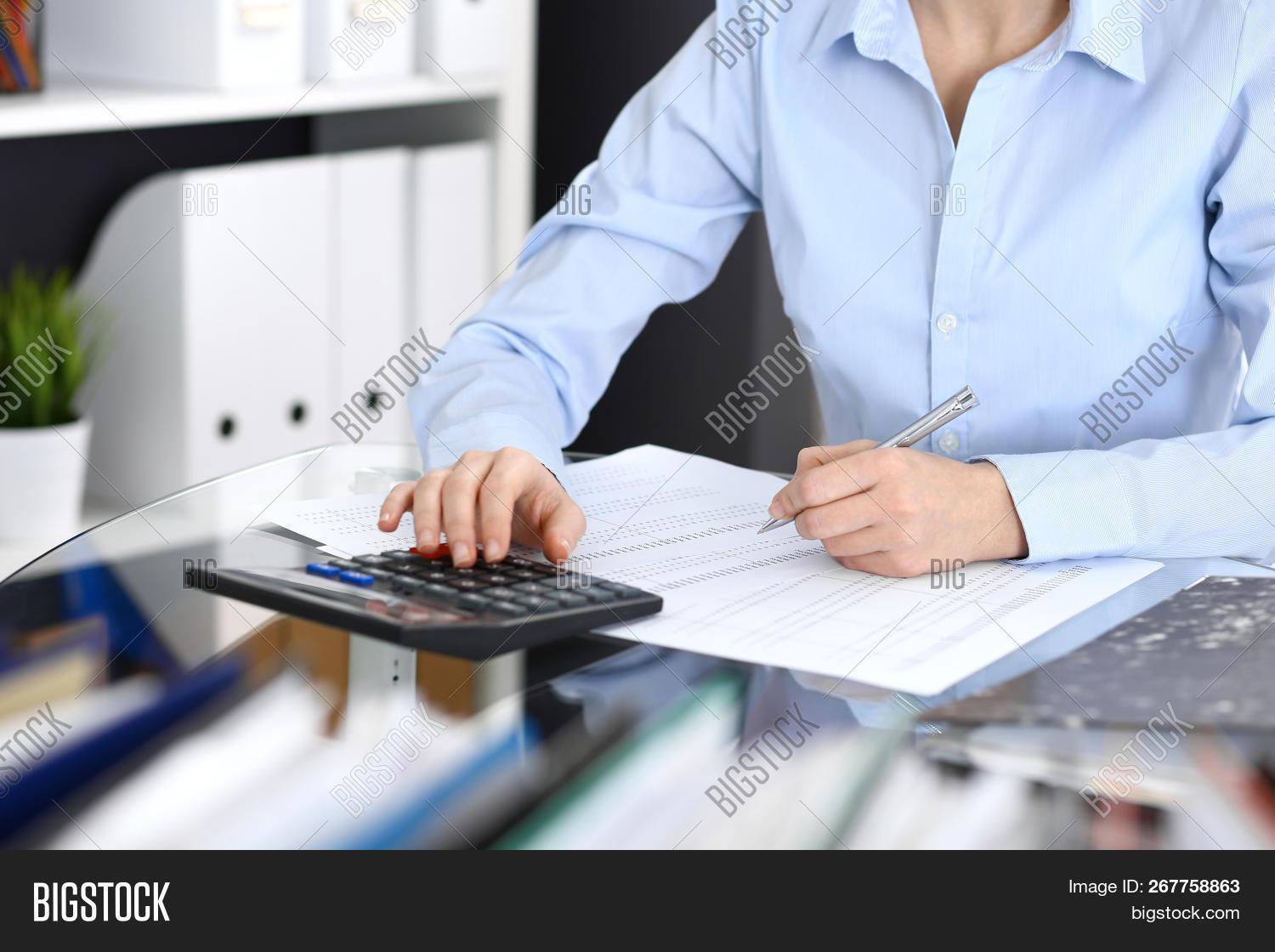 Bookkeeper Woman Image & Photo (Free Trial) | Bigstock