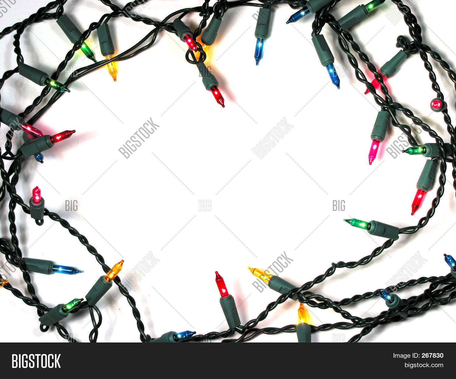 Christmas Lights Frame Image & Photo (Free Trial) | Bigstock