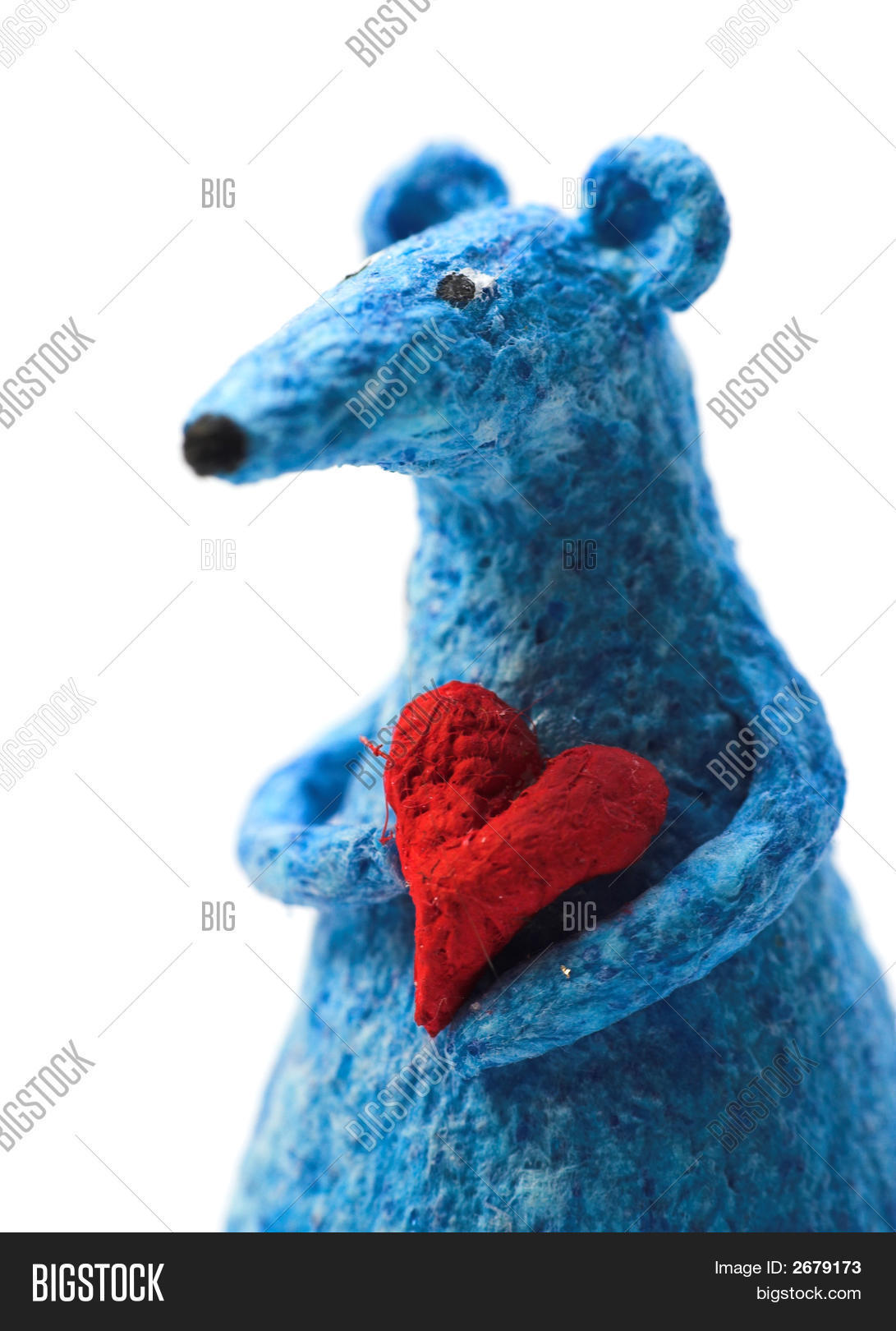 Blue Toy Rat Holding Image & Photo (Free Trial) | Bigstock