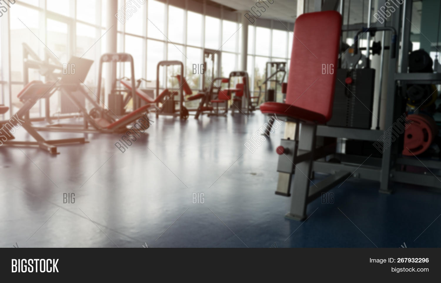 Blurred Empty Gym. Image & Photo (Free Trial) | Bigstock