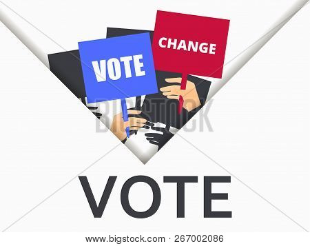 Voter Support, People Vector & Photo (Free Trial) | Bigstock