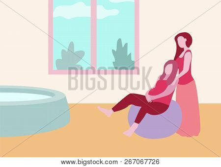 Childbirth Doula Vector & Photo (Free Trial) | Bigstock