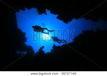 Two Scuba Divers Swim Image & Photo (Free Trial) | Bigstock