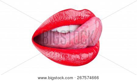 Red Lip, Lipstick Image & Photo (Free Trial) | Bigstock