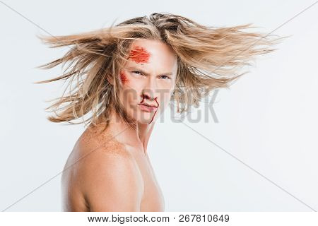 Adult Man Bloody Image & Photo (Free Trial) | Bigstock