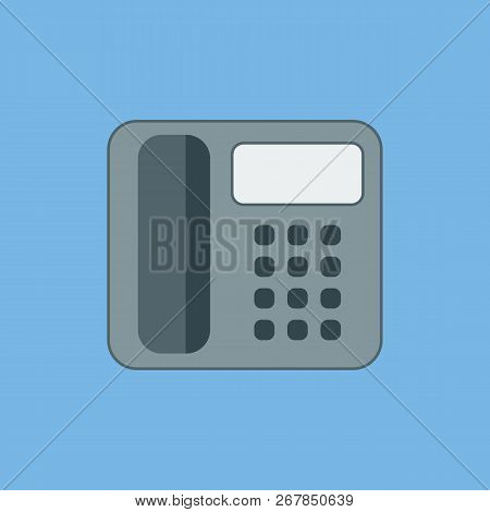 Office Phone Icon. Vector & Photo (Free Trial) | Bigstock