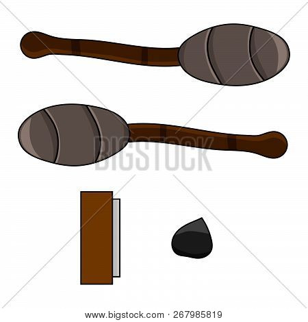 Cartoon Set Torch Vector & Photo (Free Trial) | Bigstock