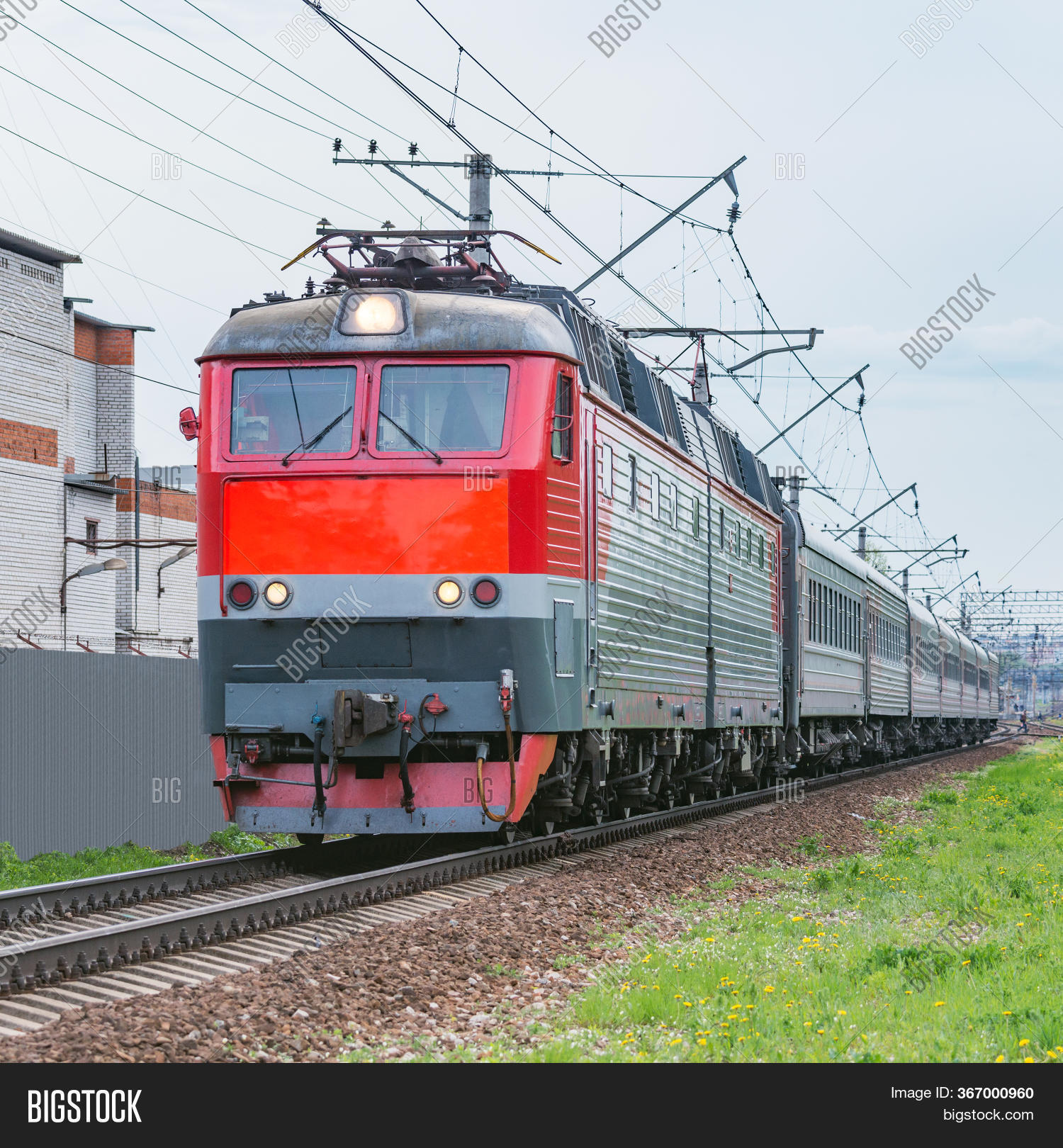 Passenger Train Image & Photo (Free Trial) | Bigstock