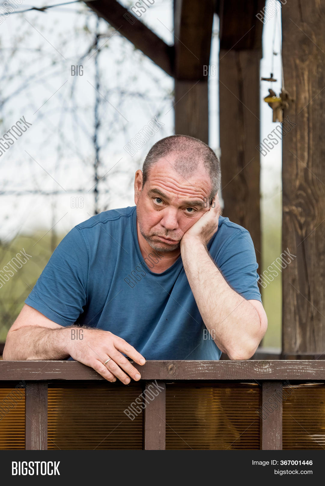 Sad Pensive Wrinkled Image & Photo (Free Trial) | Bigstock