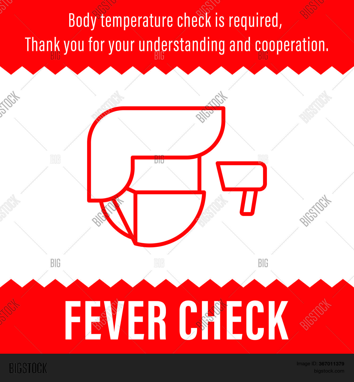 Fever Check Vector Vector & Photo (Free Trial) | Bigstock