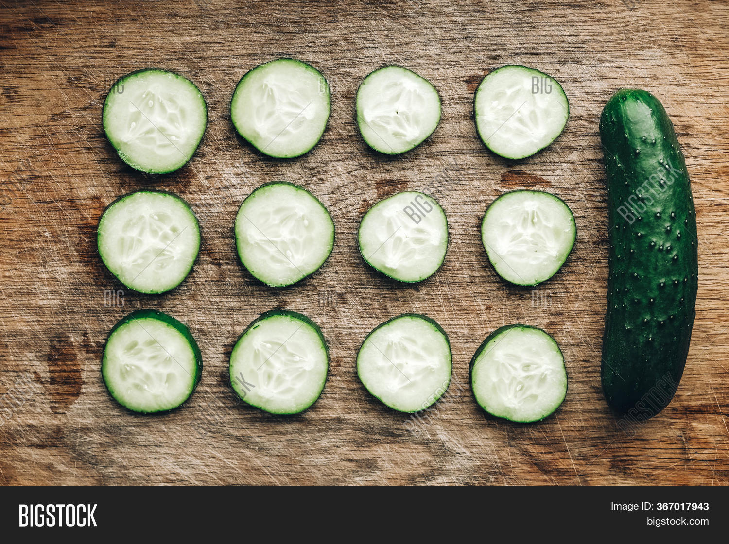 Fresh Cucumbers Slices Image & Photo (Free Trial) | Bigstock