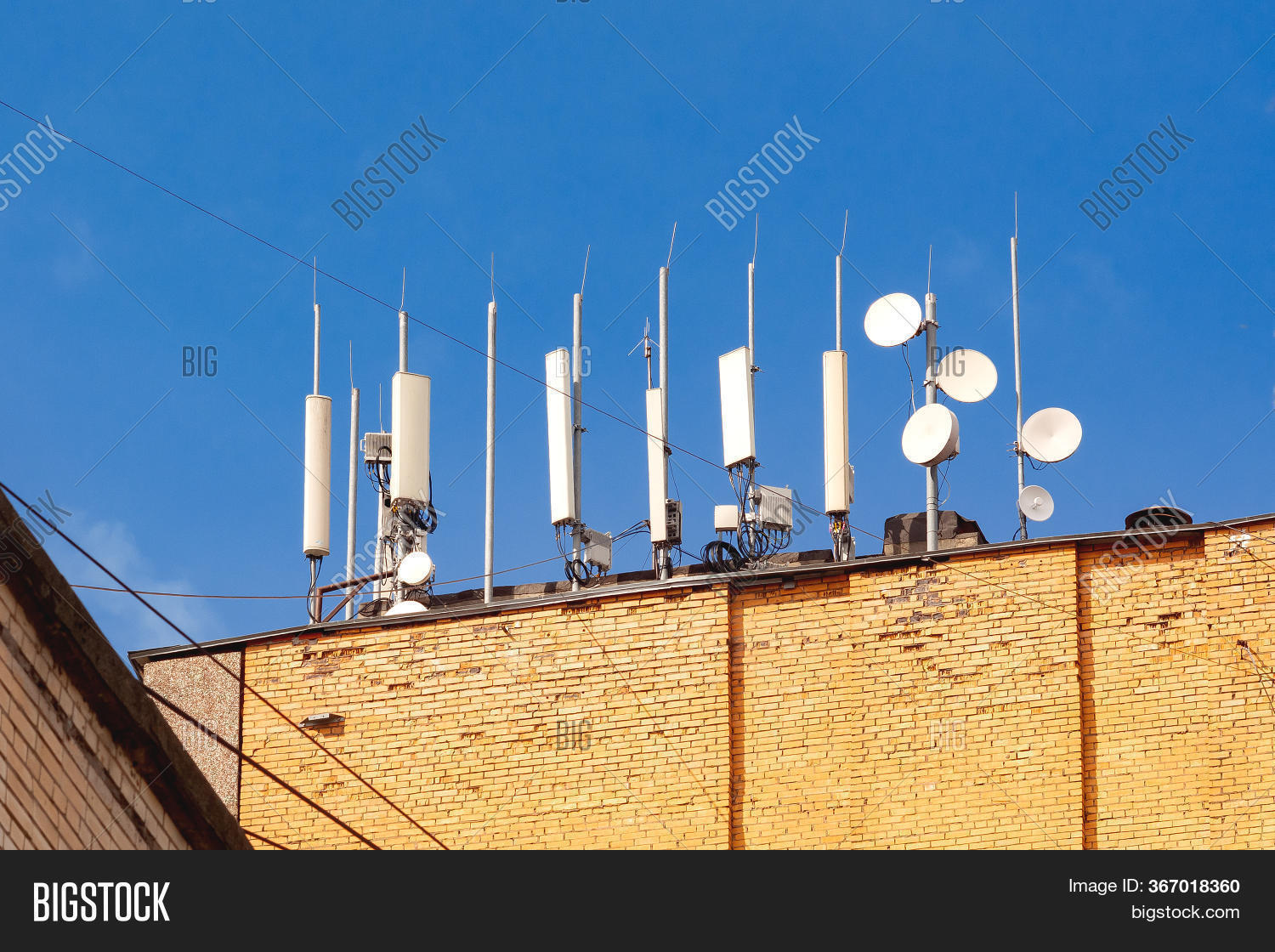 Cell Towers Installed Image & Photo (Free Trial) | Bigstock