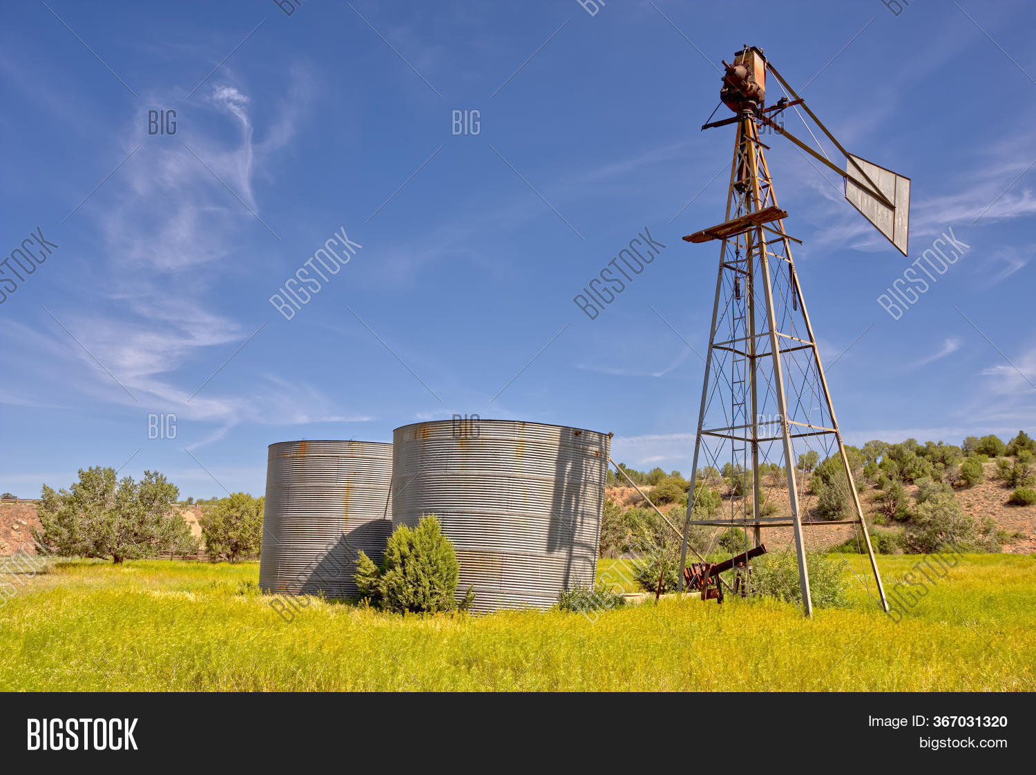 Abandoned Windmill Image & Photo (Free Trial) | Bigstock