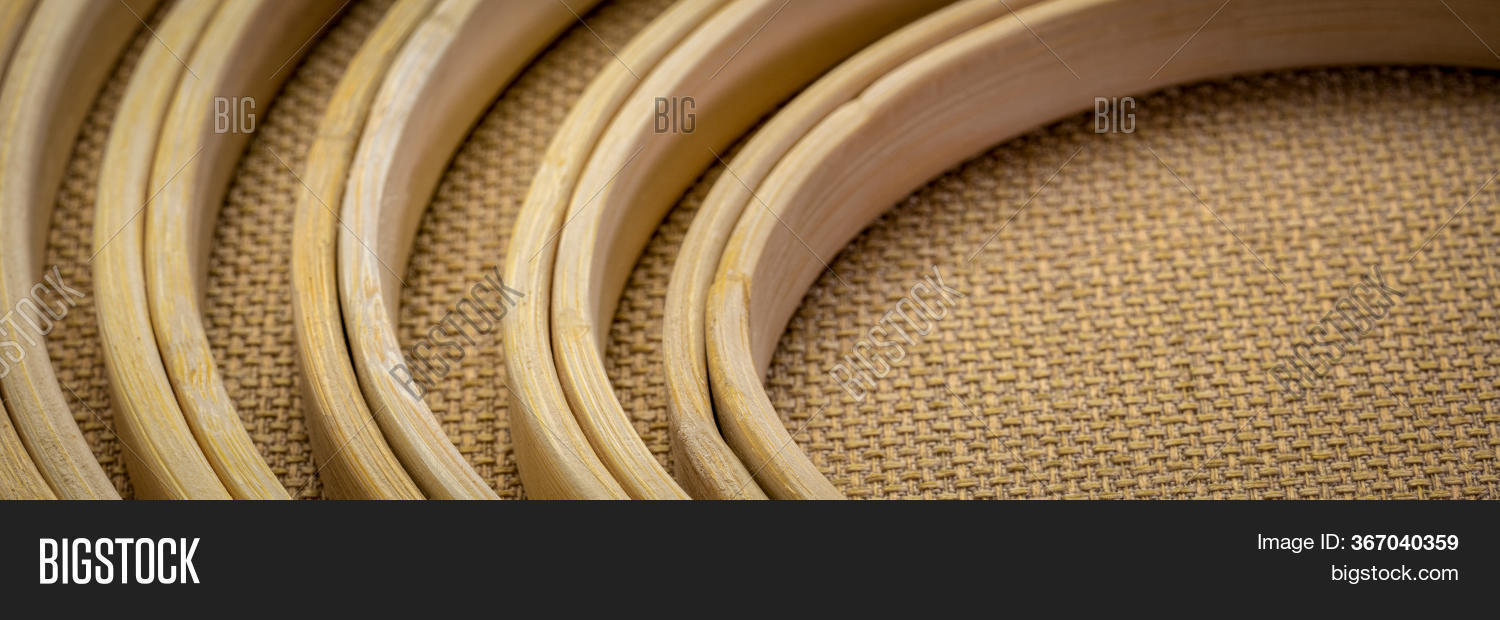 Set Bamboo Embroidery Image & Photo (Free Trial) | Bigstock