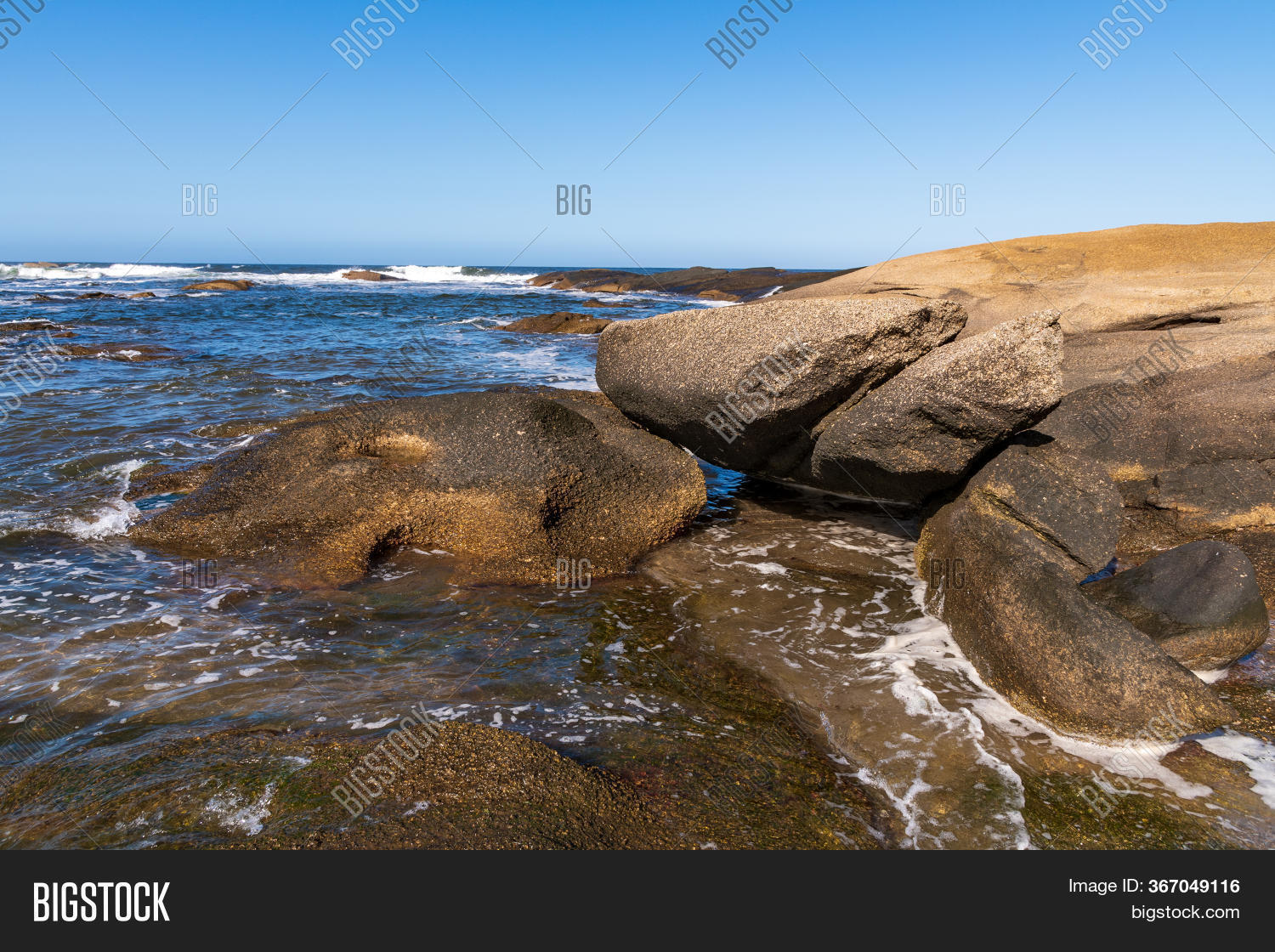 Rocks On Oceanic Coast Image & Photo (Free Trial) | Bigstock