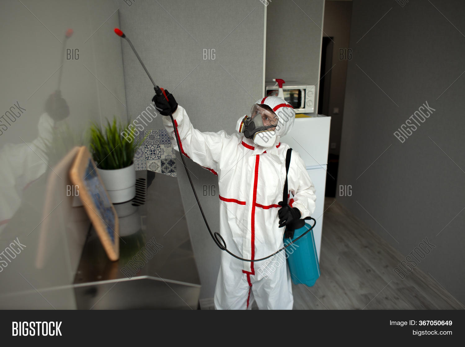 Pest Control. Worker Image & Photo (Free Trial) | Bigstock