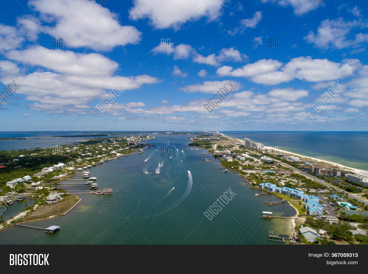 Aerial View Ono Island Image & Photo (Free Trial) | Bigstock