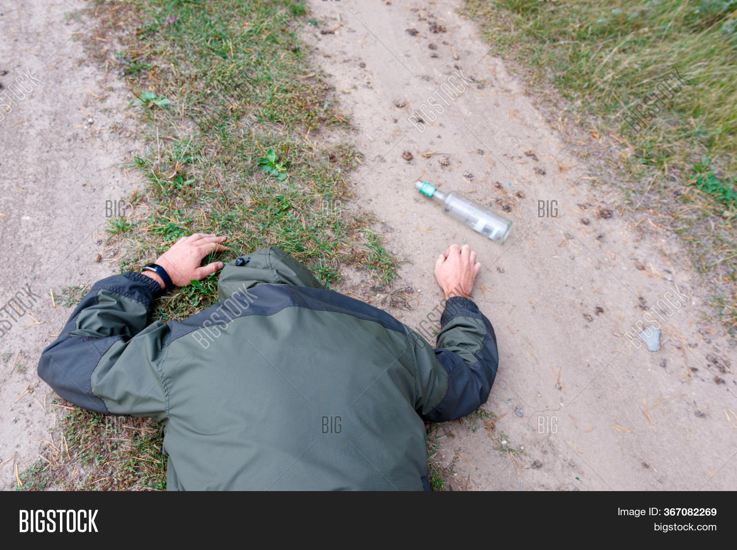 Man Drunk On Forest Image & Photo (Free Trial) | Bigstock