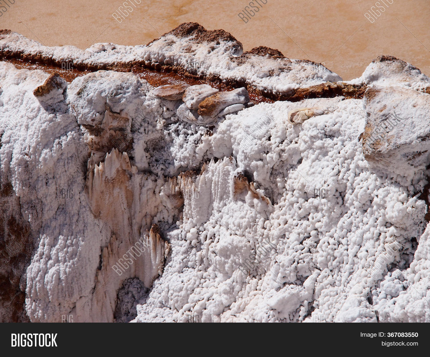 Sunny Brown Salt Mines Image & Photo (Free Trial) | Bigstock