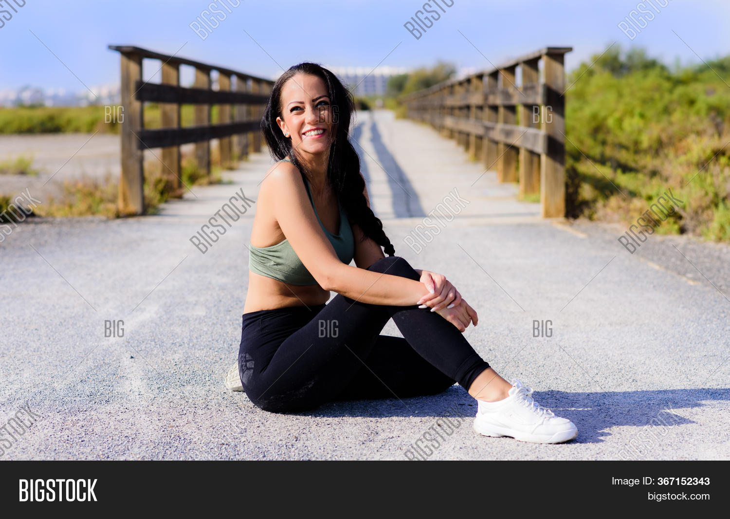 Strong Woman Doing Image & Photo (Free Trial) | Bigstock