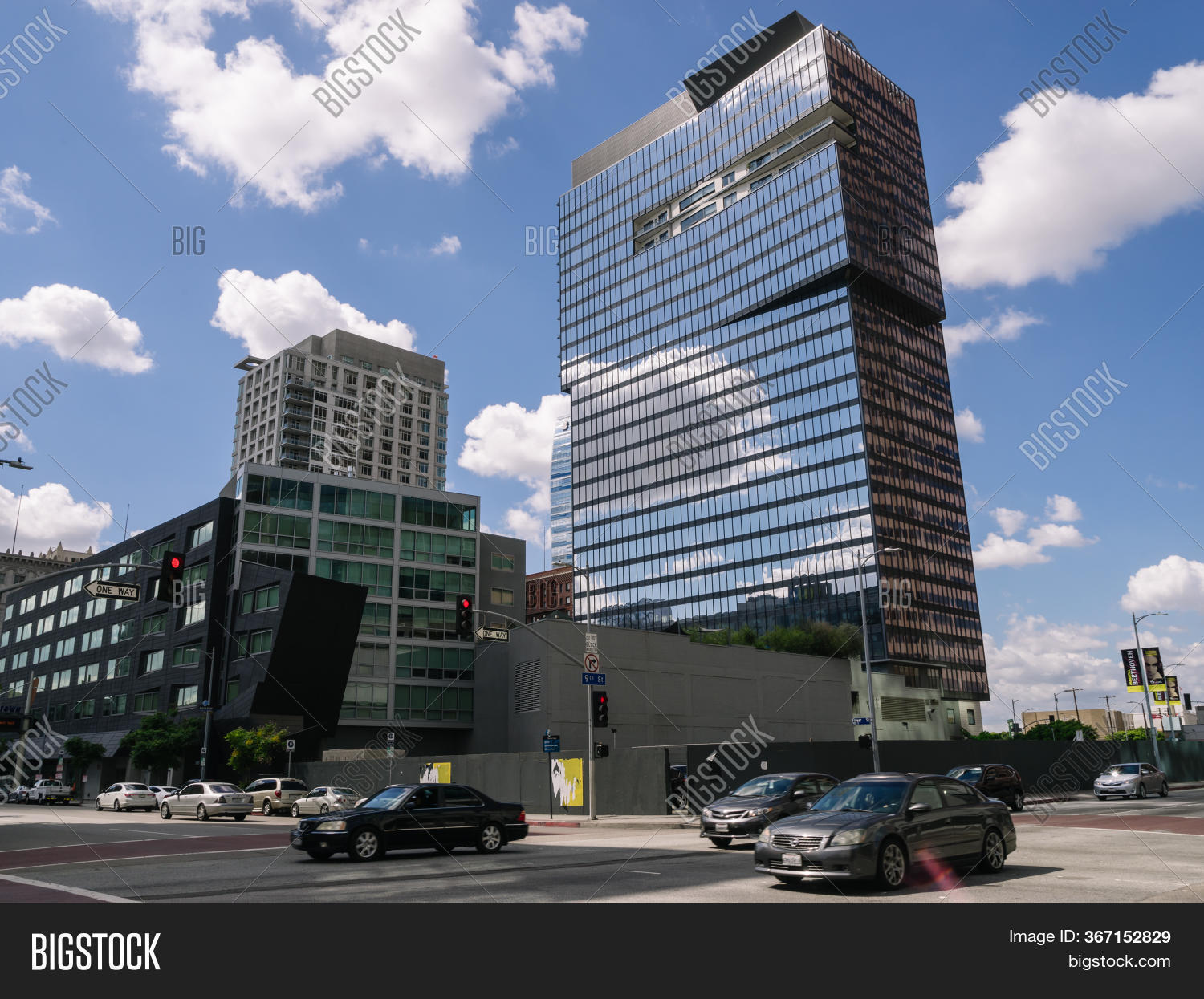 Traffic Buildings On Image & Photo (Free Trial) | Bigstock