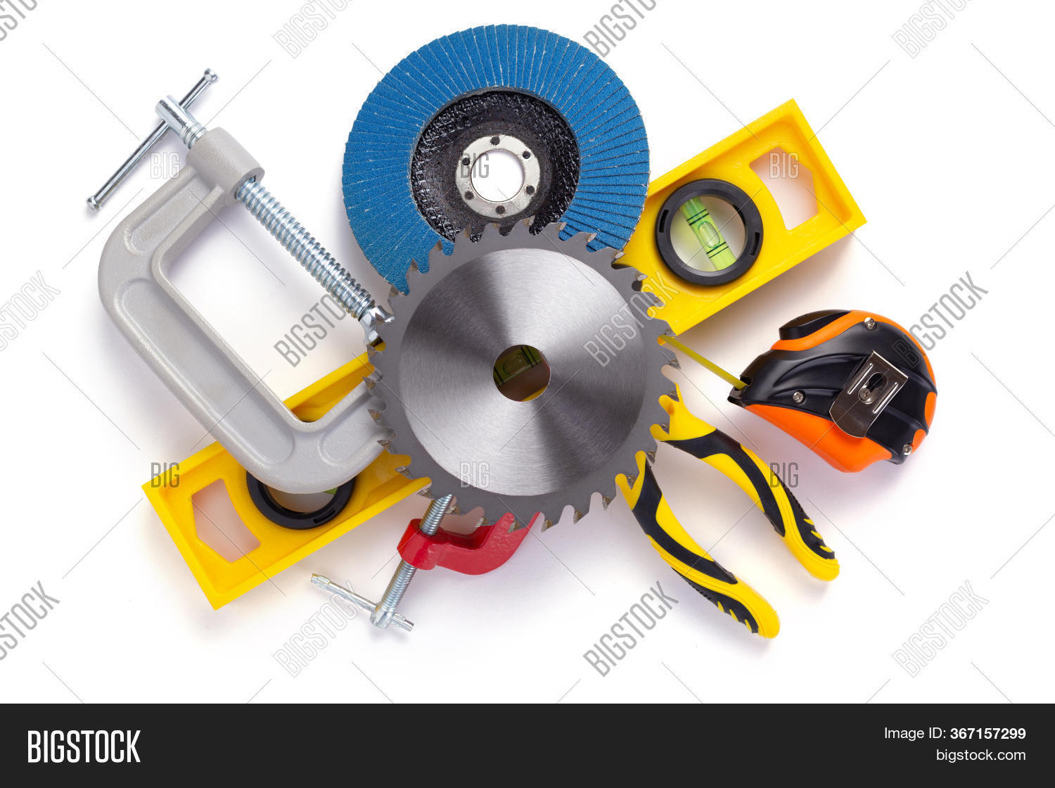 Set Construction Tools Image & Photo (Free Trial) | Bigstock