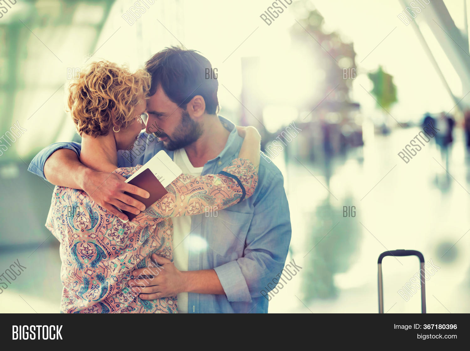 Wife Reuniting Husband Image & Photo (Free Trial) | Bigstock