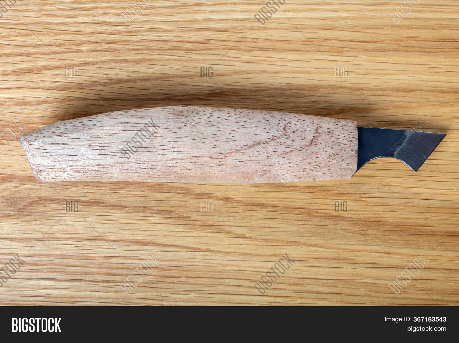 Homemade Knife Wooden Image & Photo (Free Trial) | Bigstock