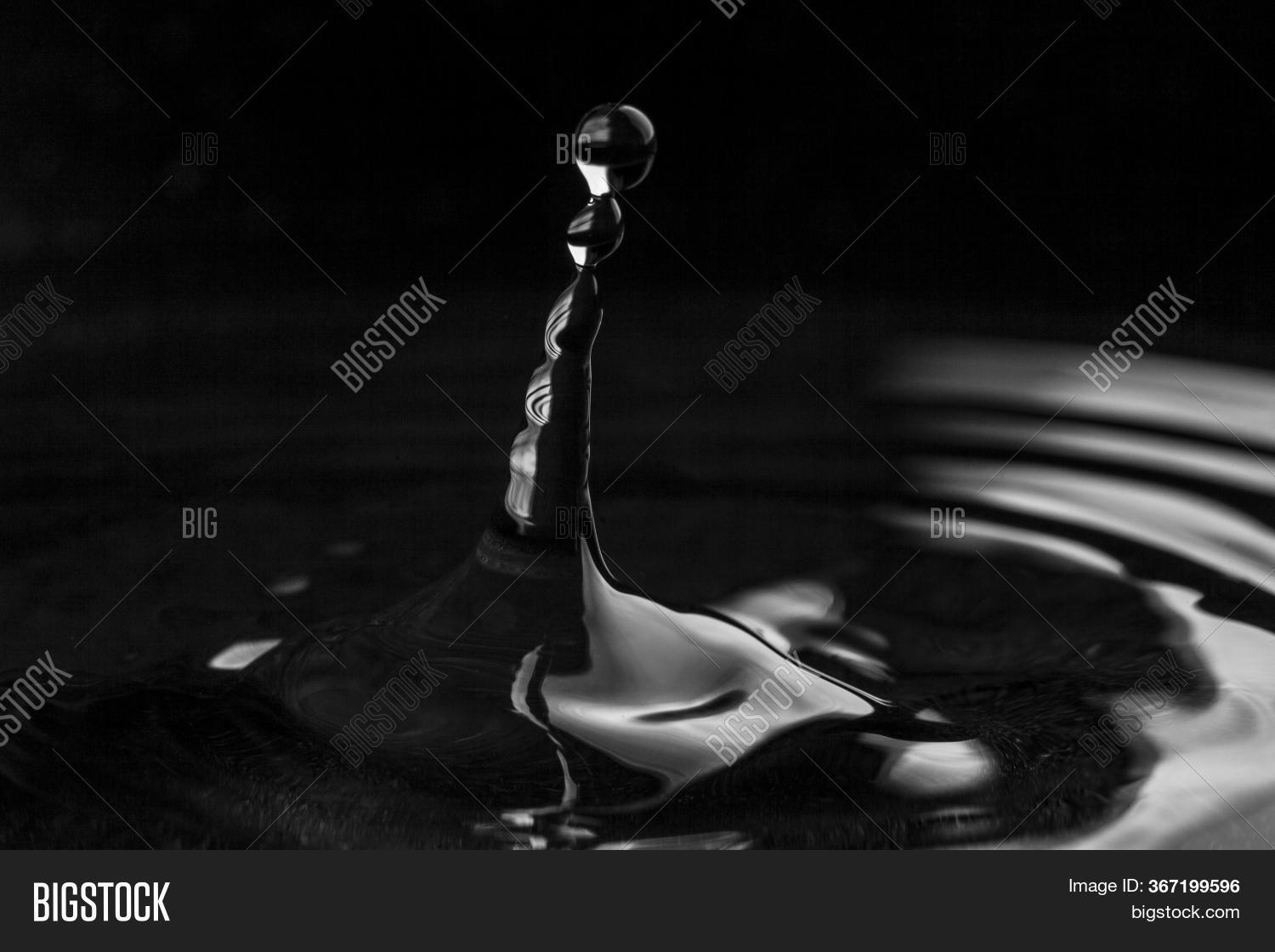 Drop Crude Oil On Image & Photo (Free Trial) | Bigstock
