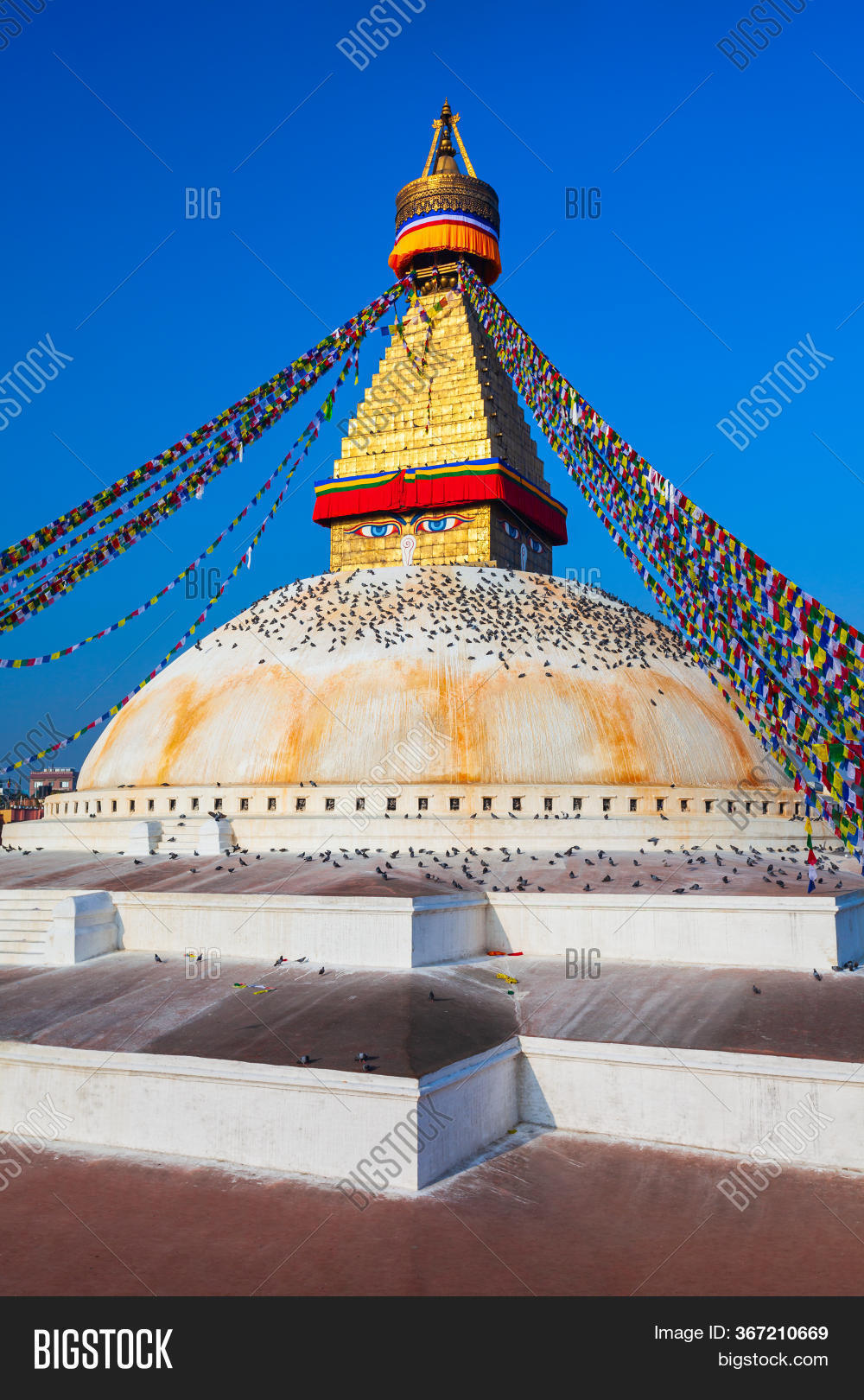 Boudhanath Great Stupa Image & Photo (Free Trial) | Bigstock