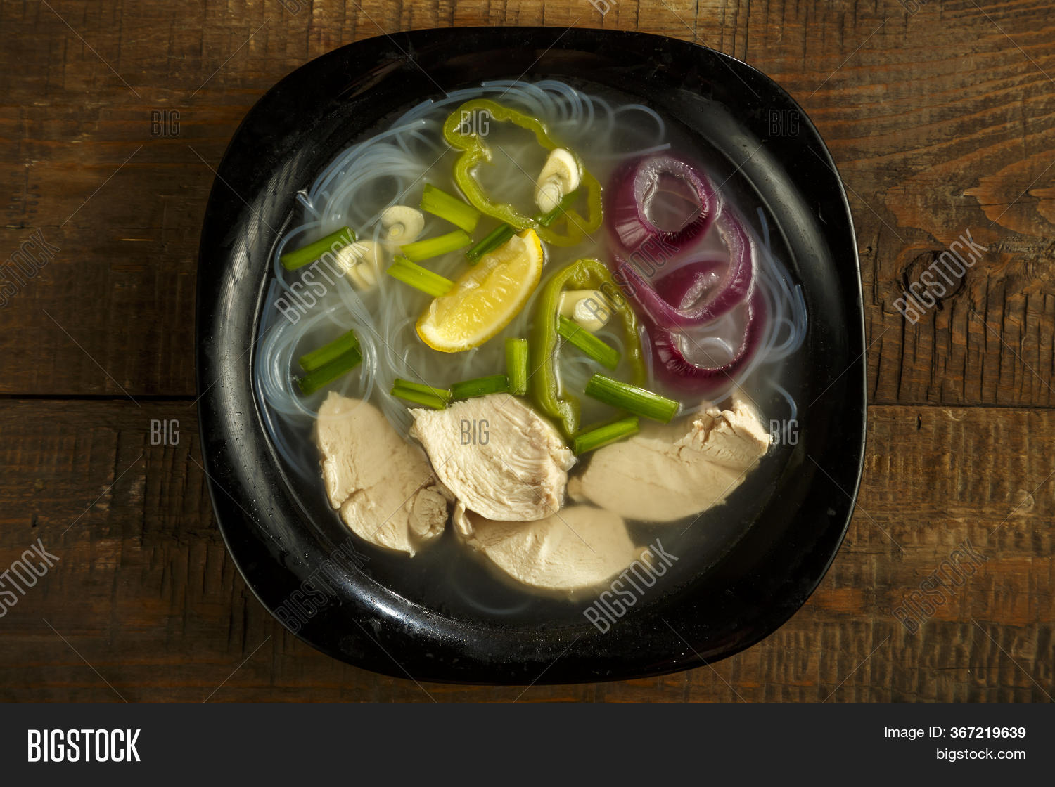 Plate Vietnamese Pho Image & Photo (Free Trial) | Bigstock