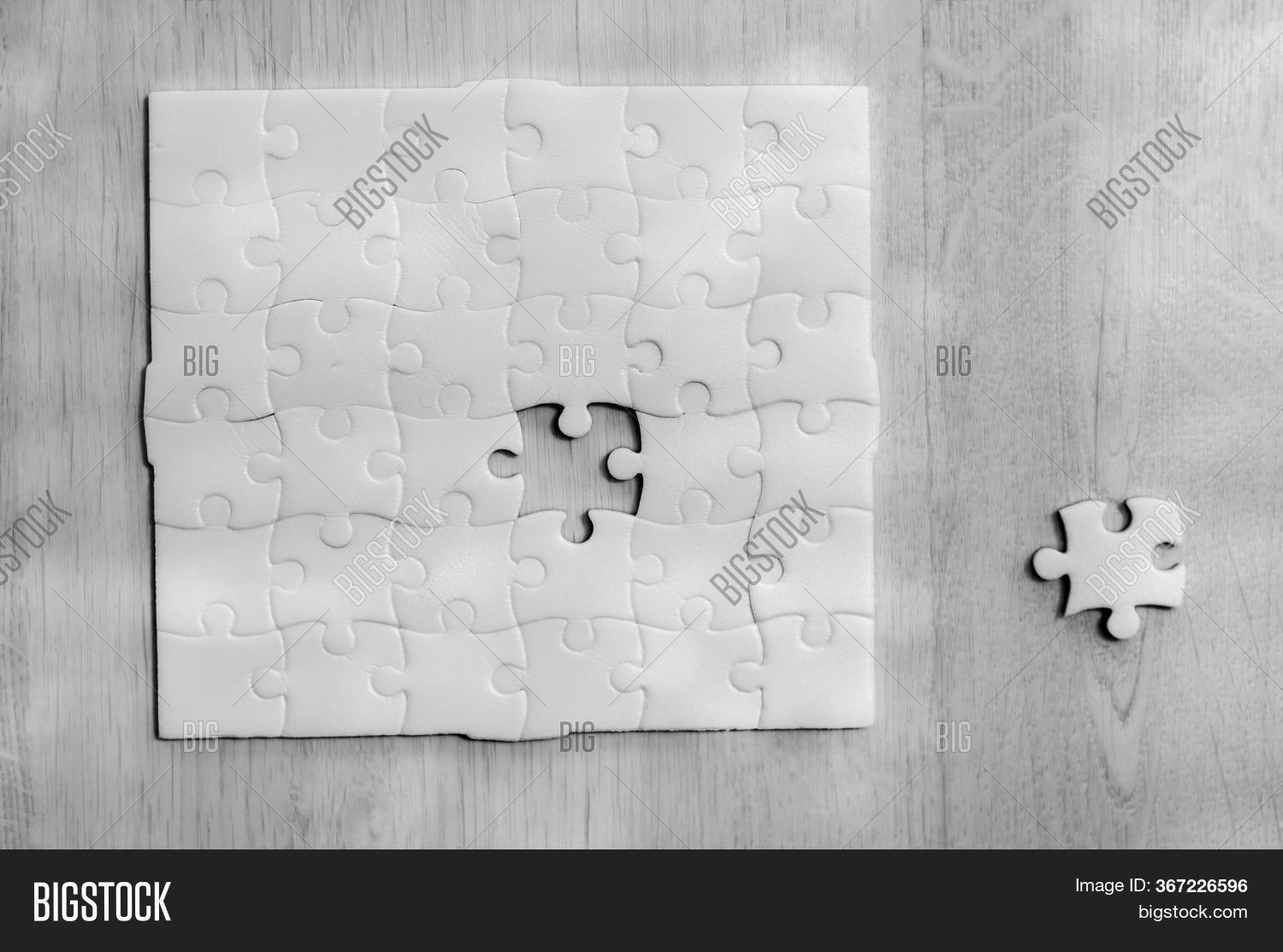 Puzzle One Missing Image & Photo (Free Trial) | Bigstock