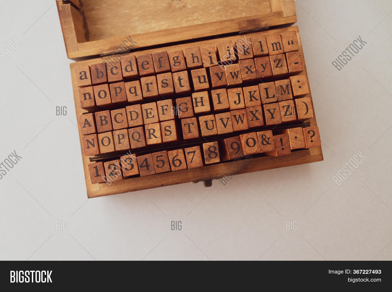 Wooden Box Letter Image & Photo (Free Trial) | Bigstock