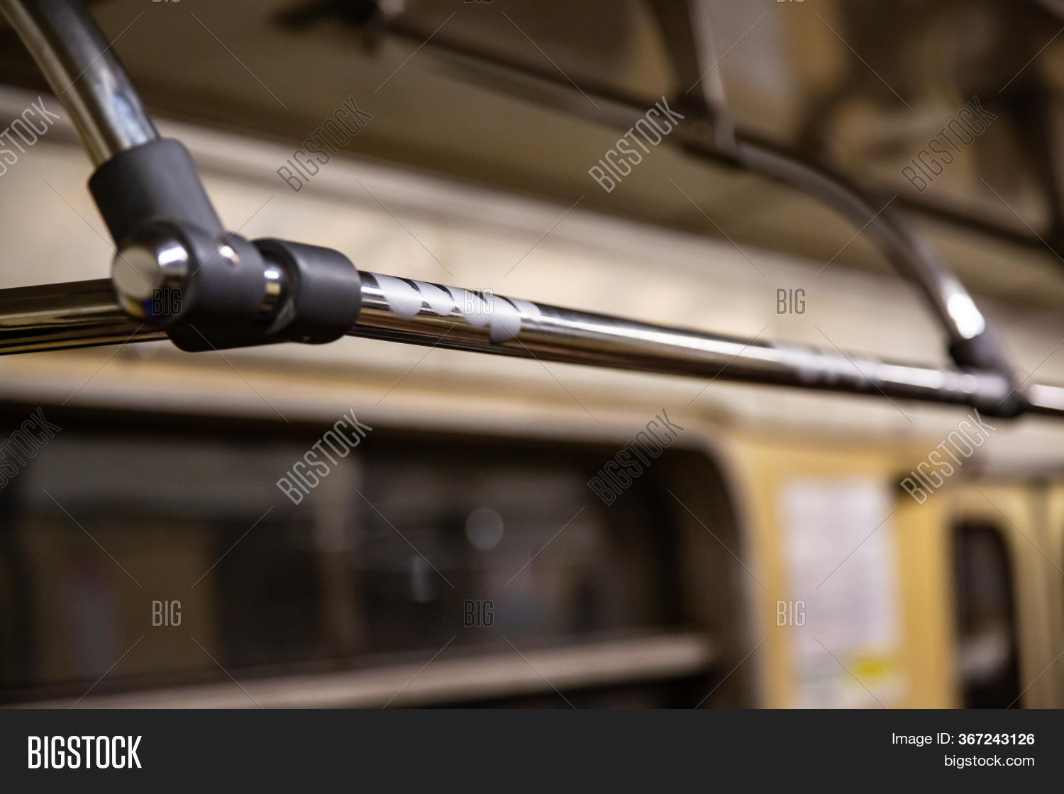 Metal Handrails Subway Image & Photo (Free Trial) | Bigstock