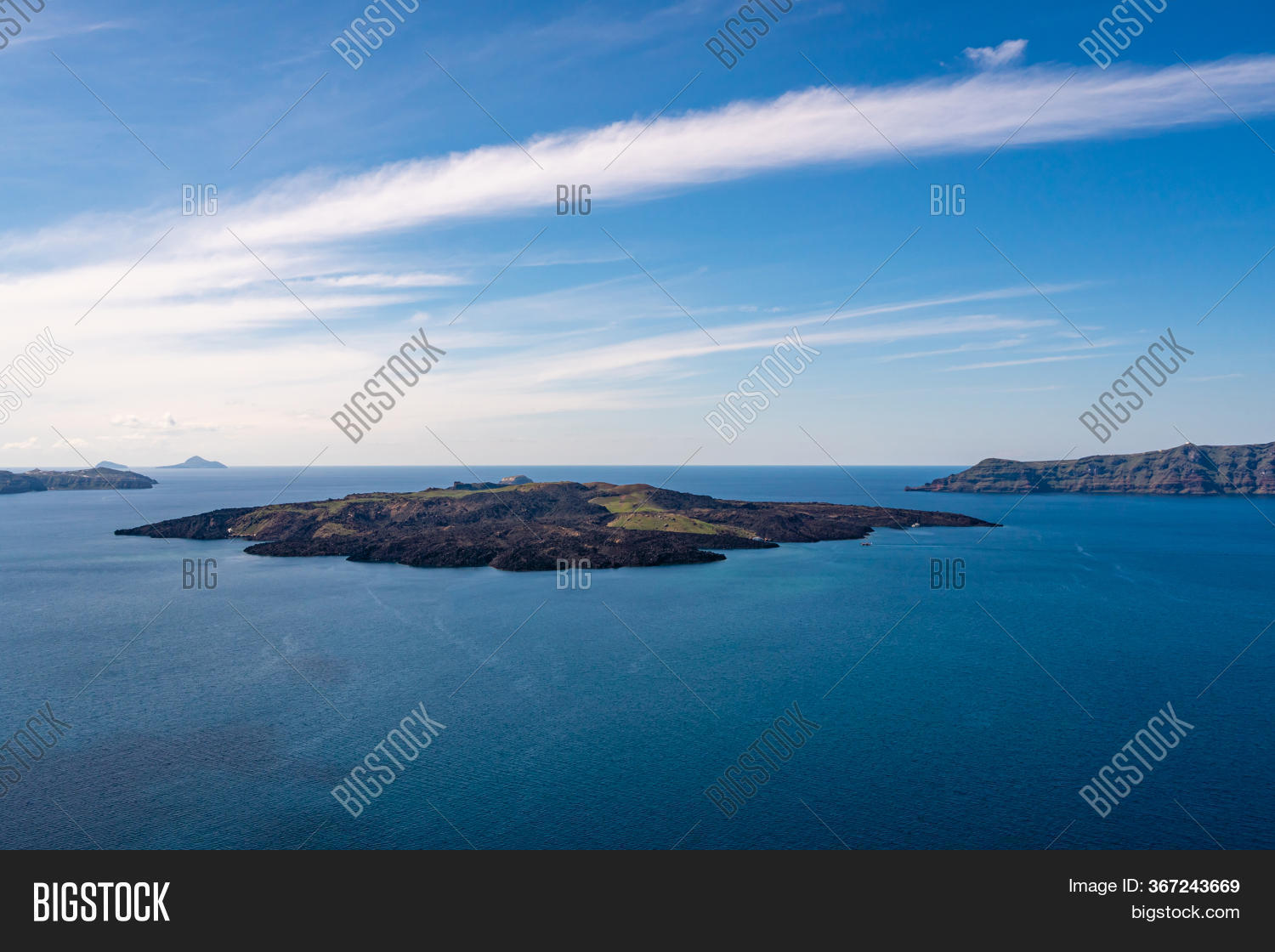 Blue Aegean Sea Near Image & Photo (Free Trial) | Bigstock