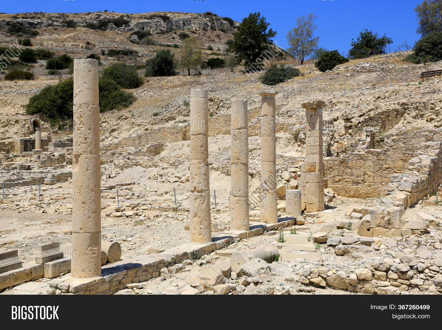 Ruins Old Amathus City Image & Photo (Free Trial) | Bigstock
