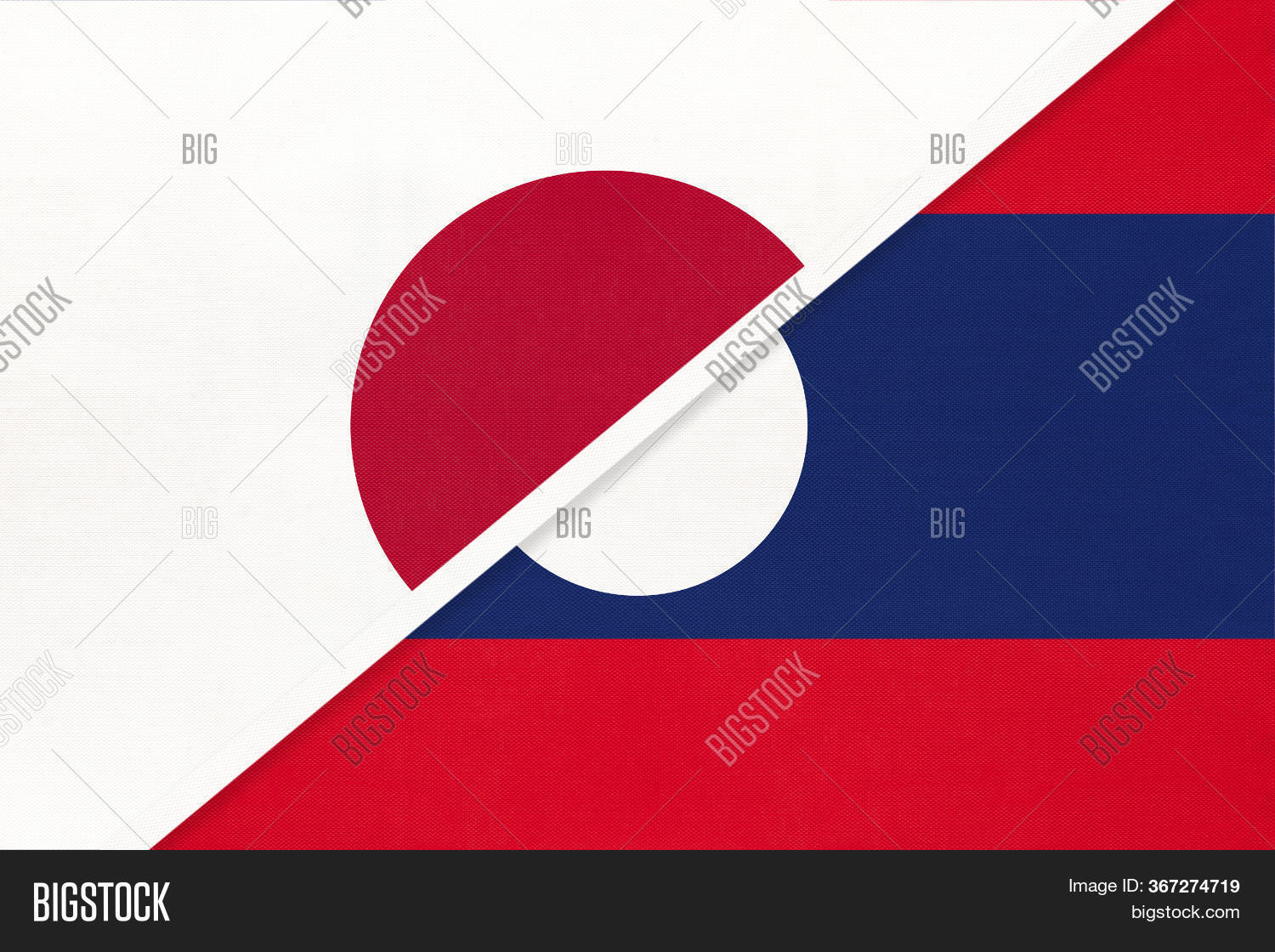 Japan Laos, Symbol Two Image & Photo (Free Trial) | Bigstock