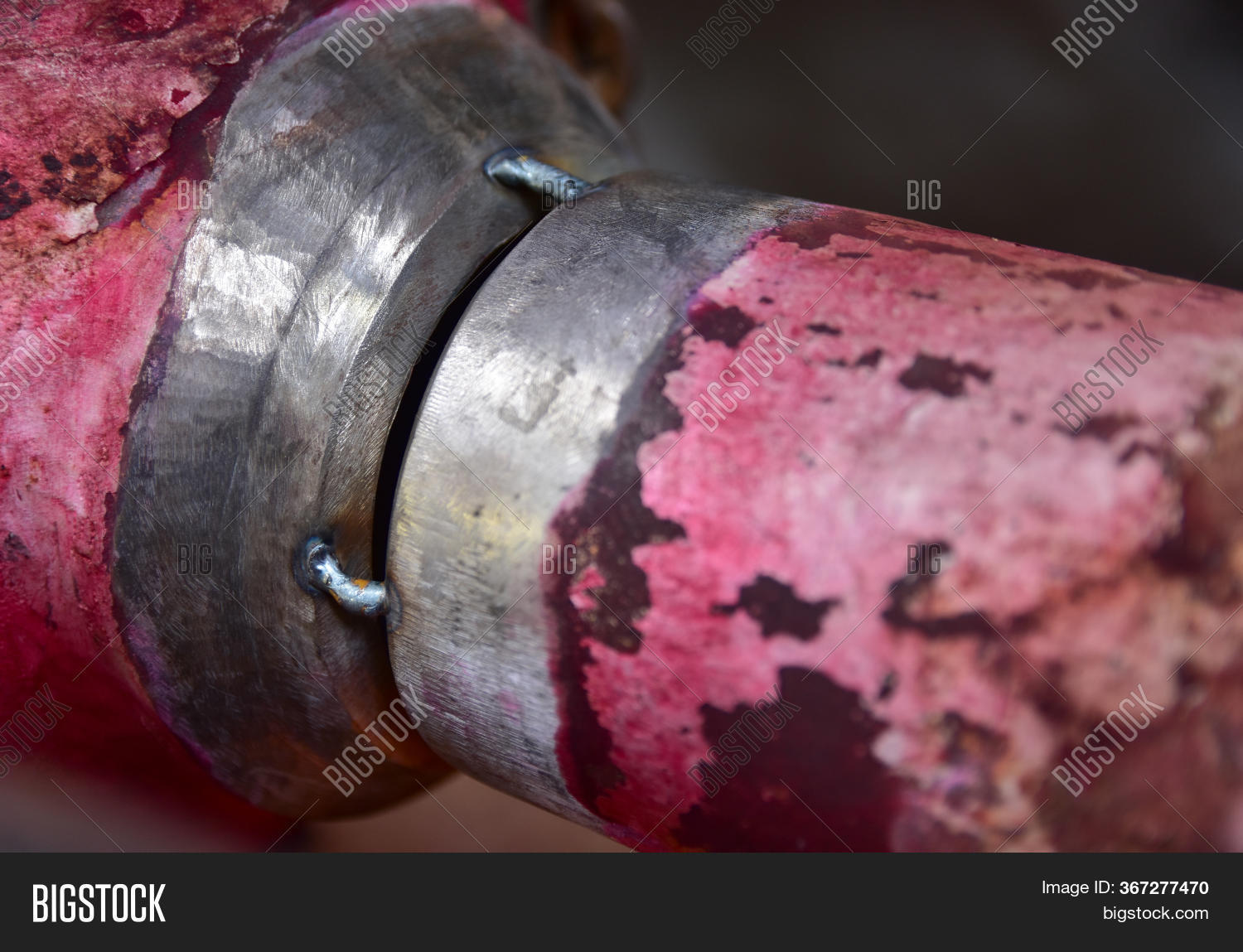 Closeup Tack Weld Image & Photo (Free Trial) | Bigstock
