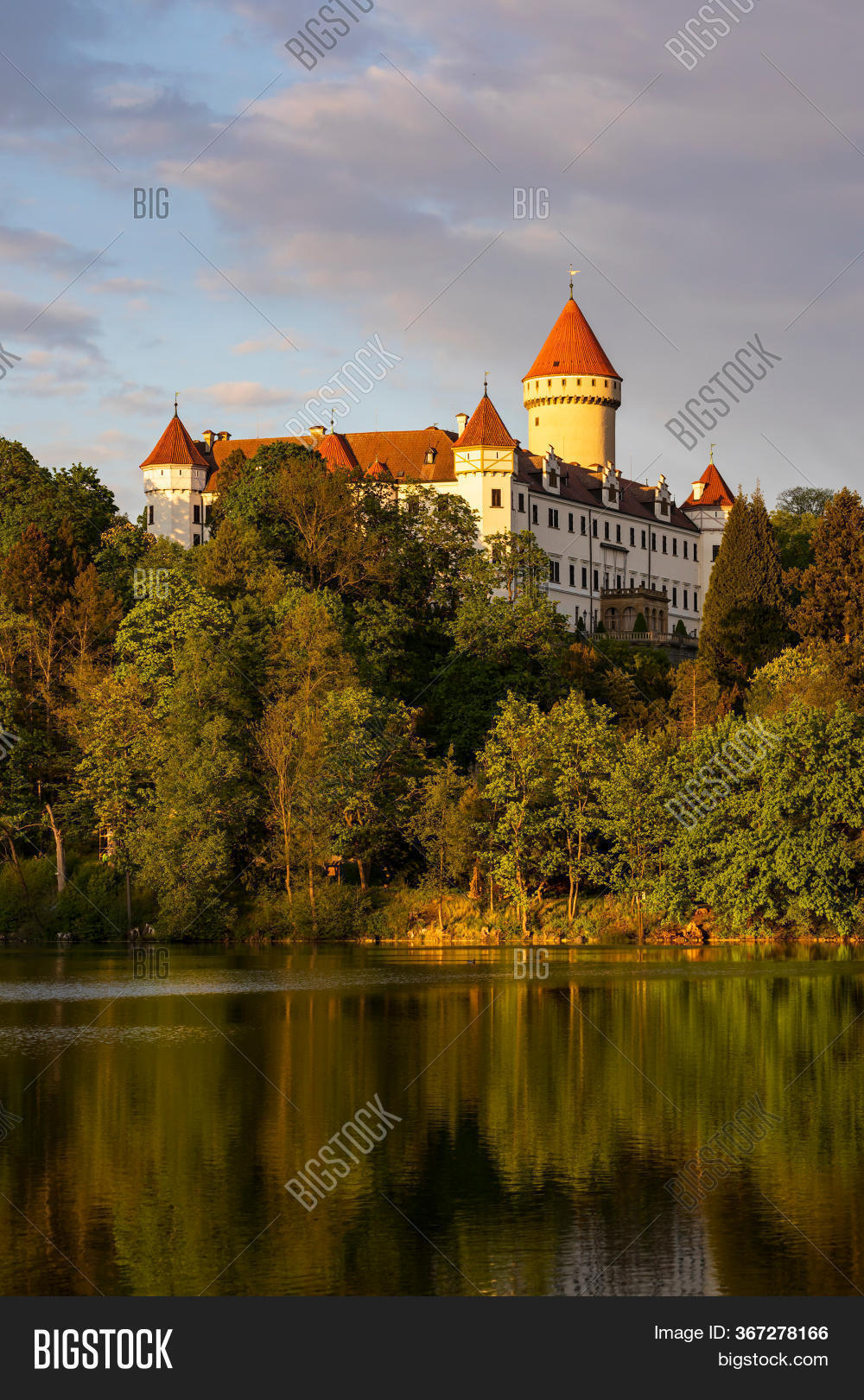 Konopiste Castle Image & Photo (Free Trial) | Bigstock