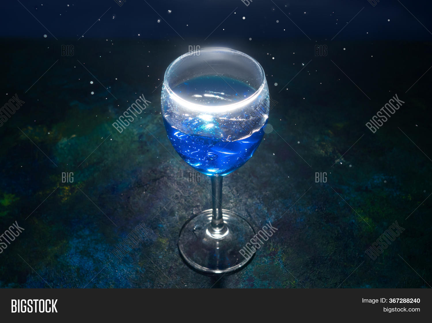 Blue Cocktail Image & Photo (Free Trial) | Bigstock