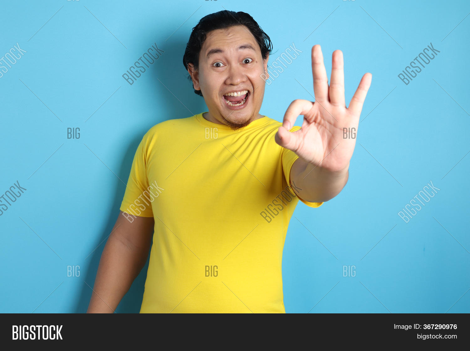 Young Man Showing Okay Image & Photo (Free Trial) | Bigstock