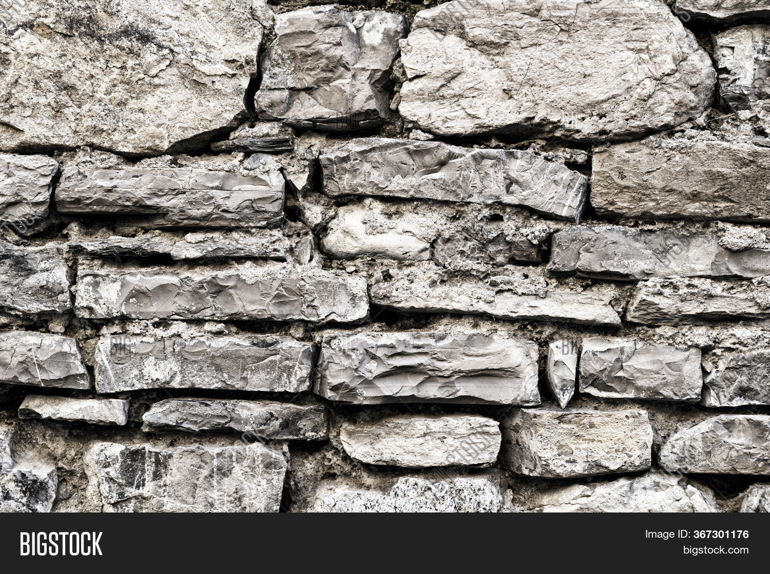Grunge Old Grey Stone Image & Photo (Free Trial) | Bigstock