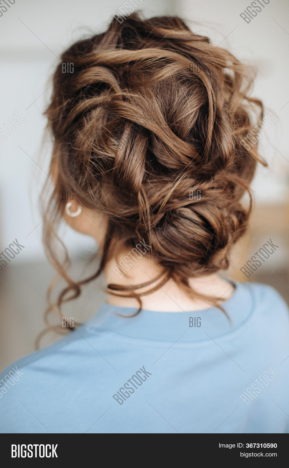 Complex Hairstyle On Image & Photo (Free Trial) | Bigstock