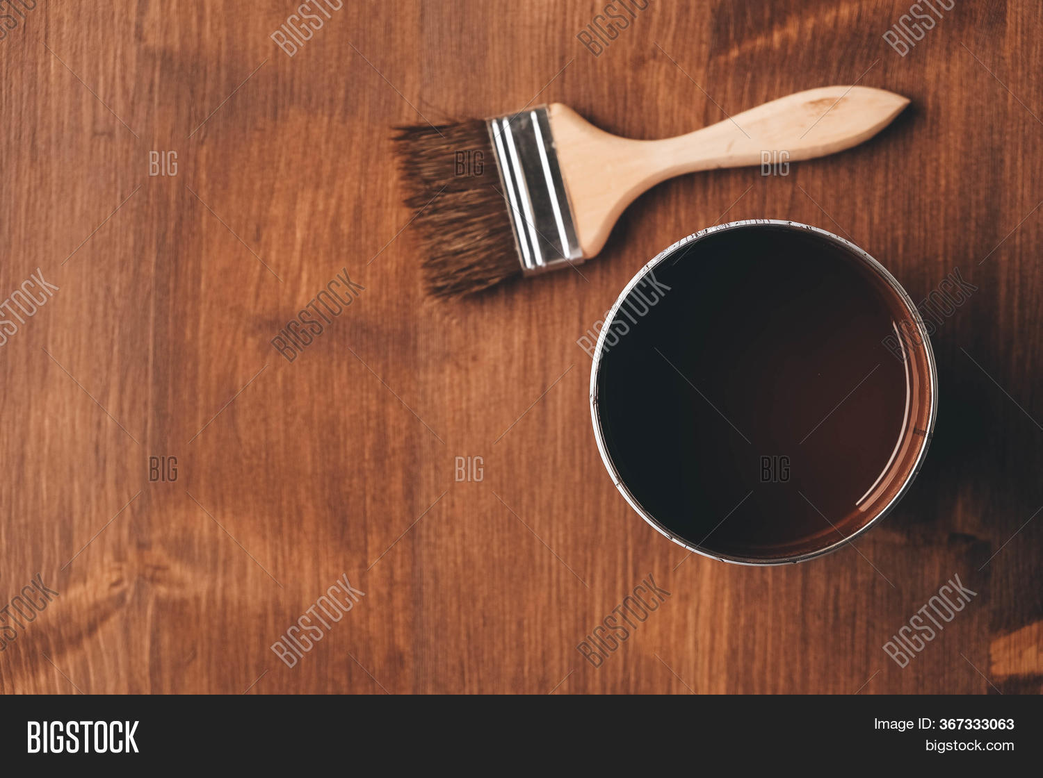 Open Jar Brown Paint Image & Photo (Free Trial) | Bigstock